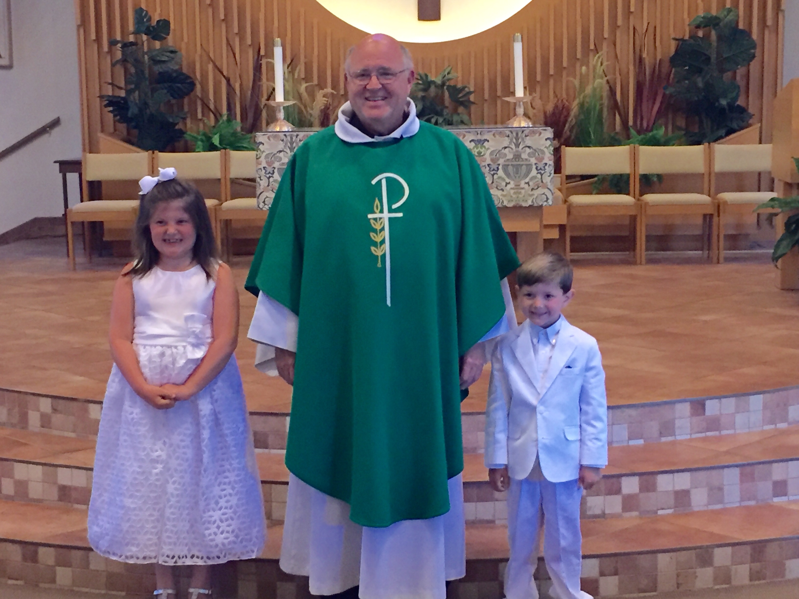Emmalee and Evan Pritchett Baptism | St. Michael Church